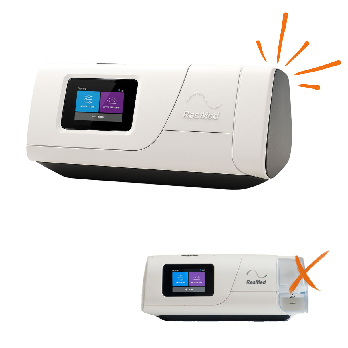 AirSense 11 / AirCurve 11 CPAP Machines Side Cover | ResMed | RespShop