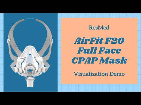 ResMed AirFit F20 Full Face CPAP Mask | RespShop